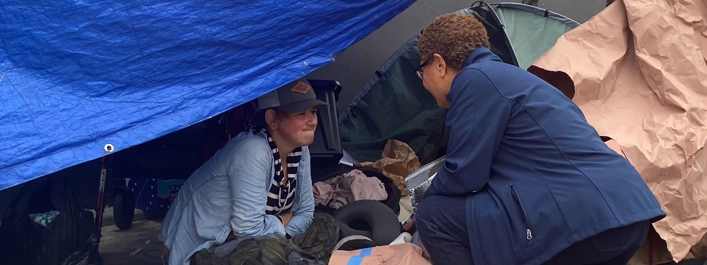 Change In LA: Homelessness Down In City of L.A. for First Time In Years ...